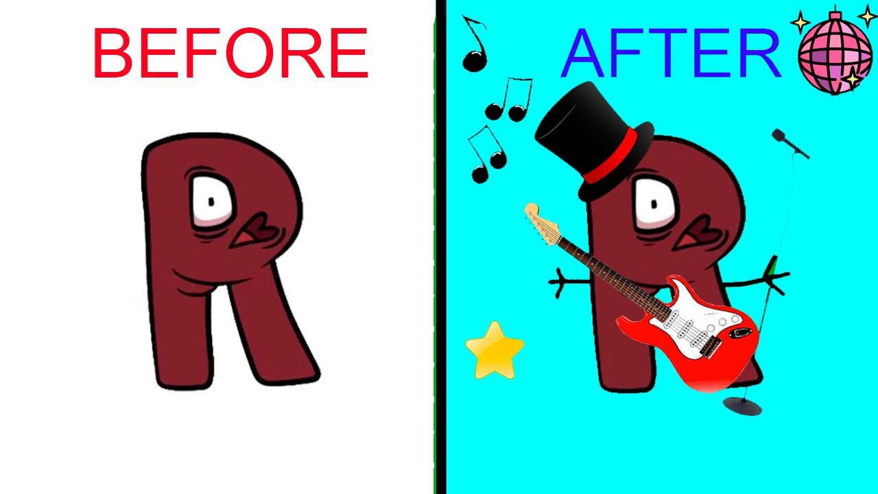 Dancing Alphabet Lore. Dance of "R" - YouTube