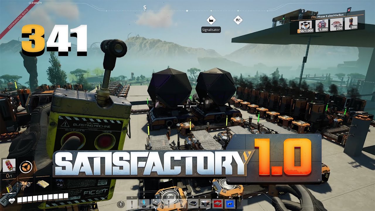 Die ersten Ficsit-Trigon herstellen | Satisfactory 1.0 | #341 - YouTube