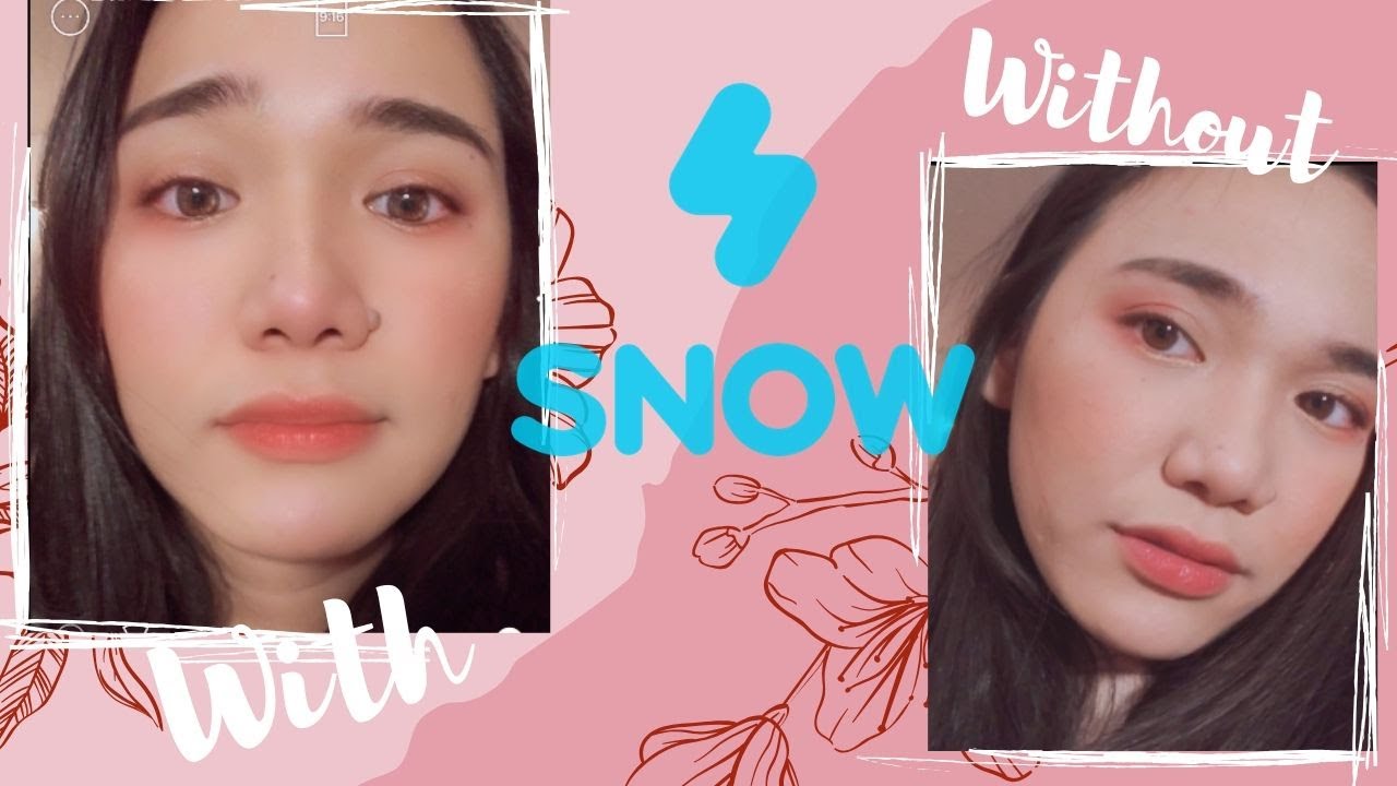 recreating a SNOW APP FILTER makeup look for Valentines Day ️ || ISAIAH ...