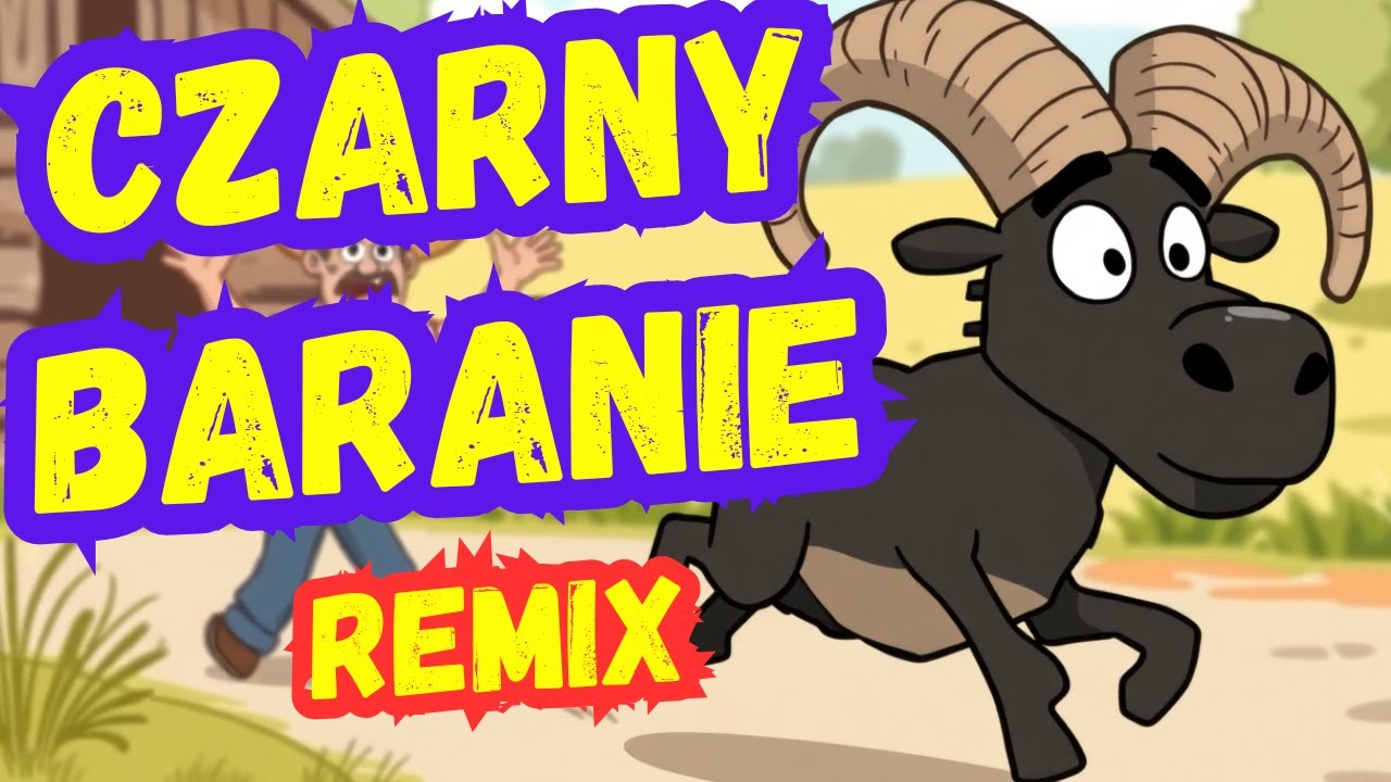 Czarny baranie - remix - piosenka dla dzieci - YouTube