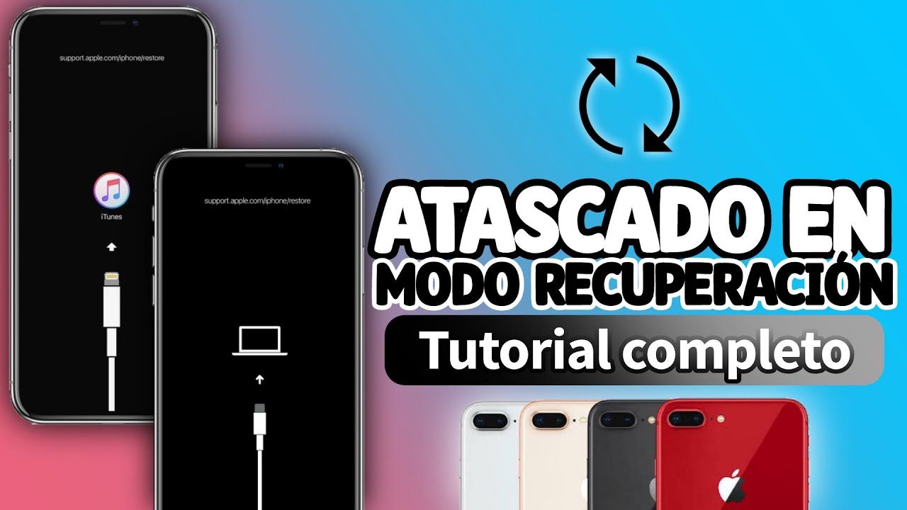 Recuperar iPhone Atascado en Modo de Recuperación o DFU - YouTube