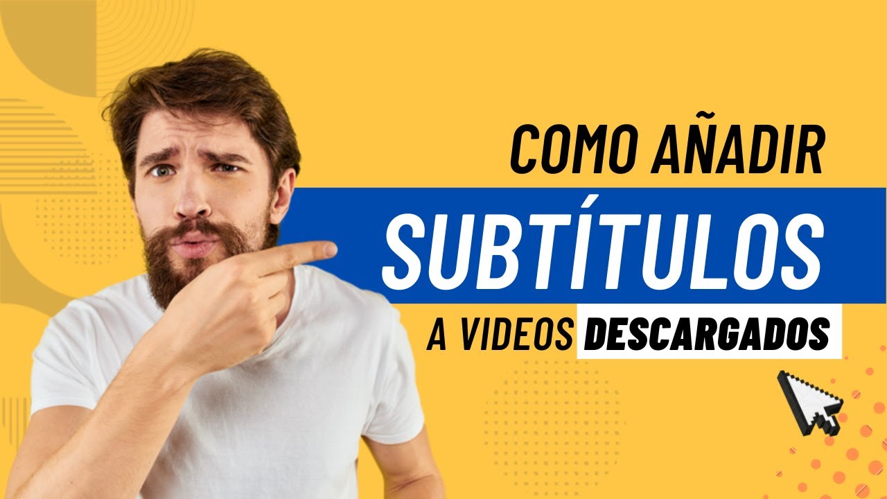 Como SUBTITULAR un video ya editado o descargado - YouTube