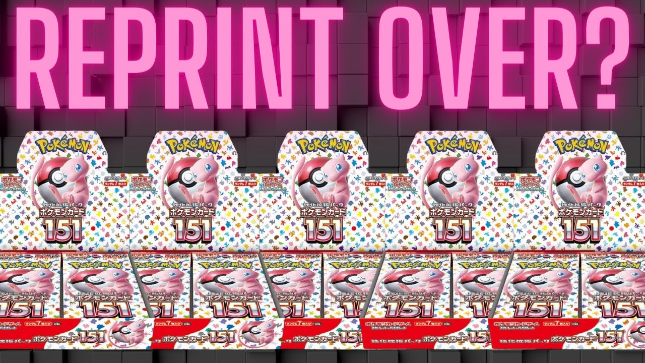 Pokemon Japanese 151 Reprint! - YouTube