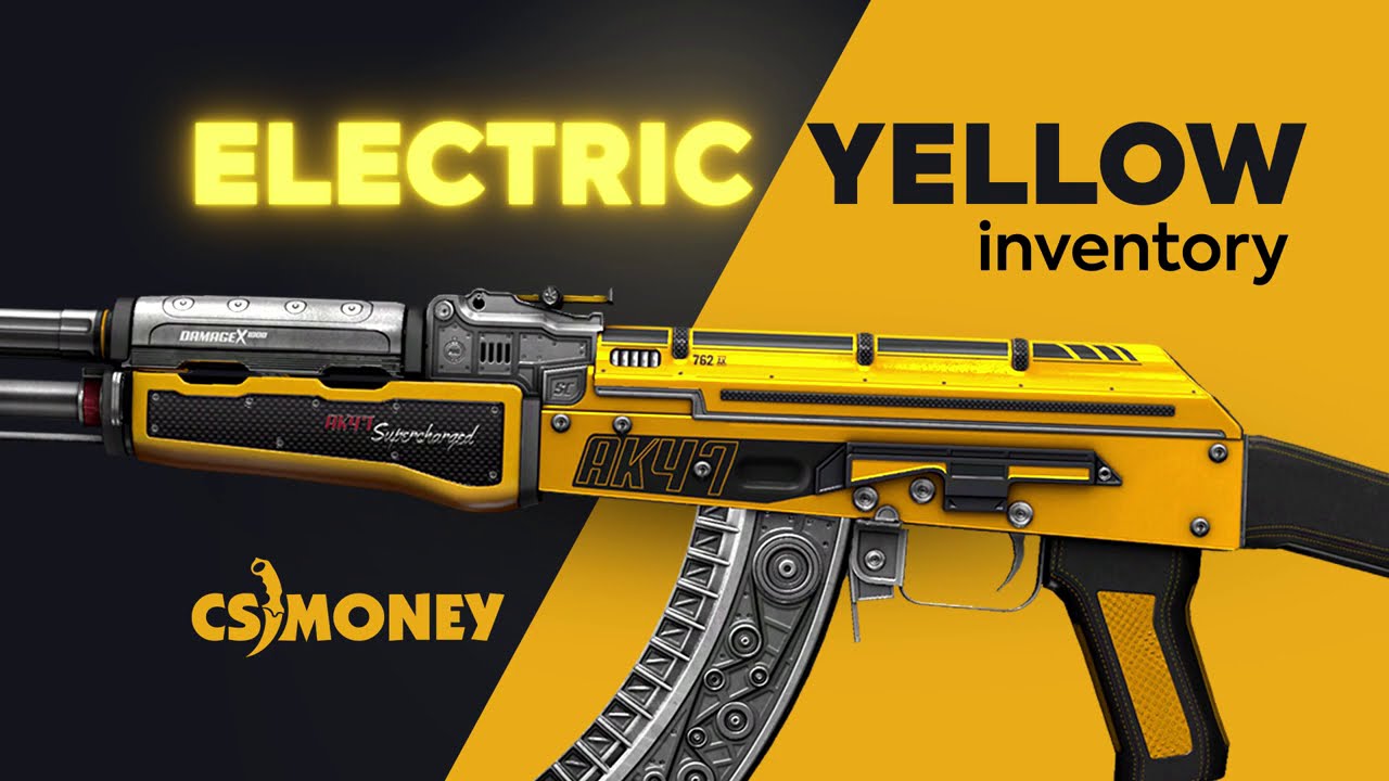 Electric YELLOW Loadout CS:GO +GIVEAWAY | CS MONEY Themed Inventory ...