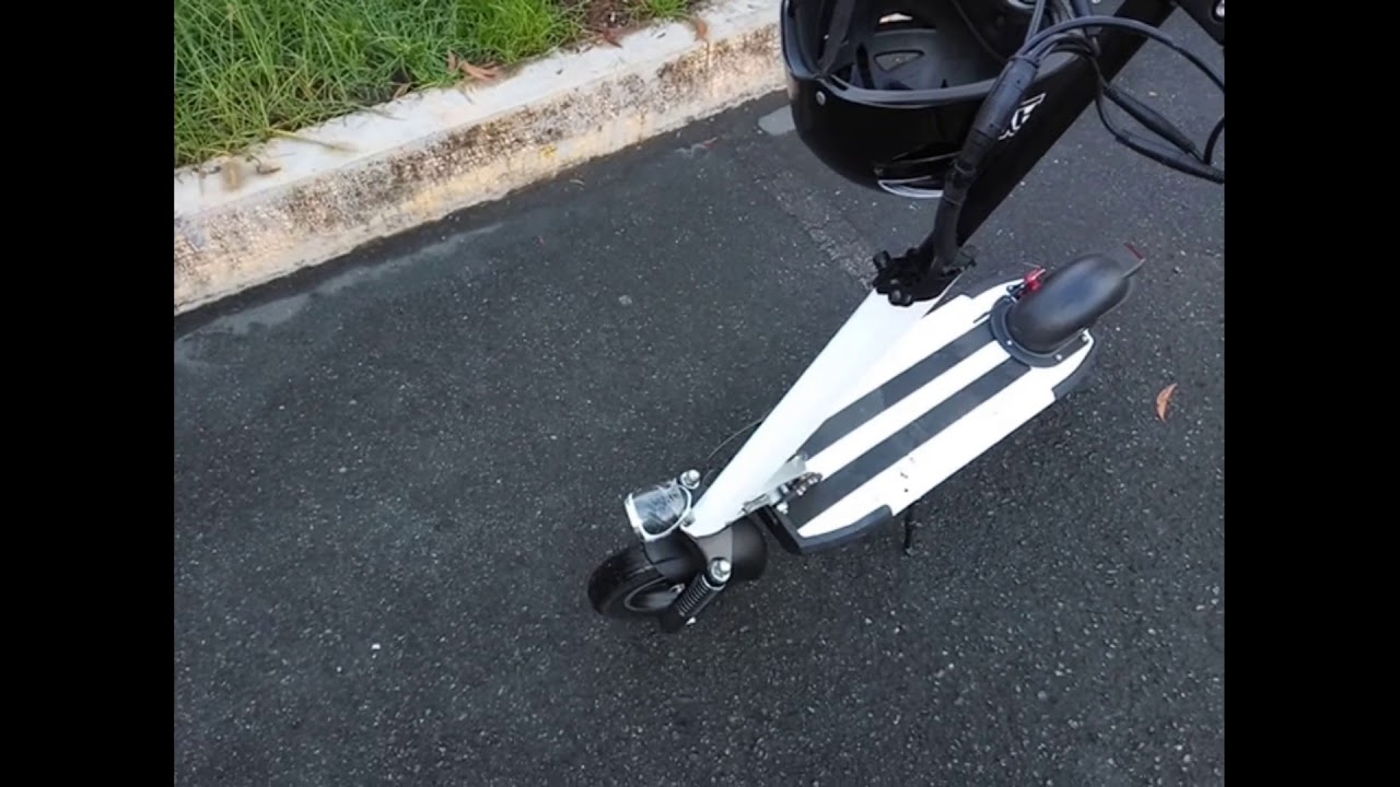Double D hispeed scooter - YouTube