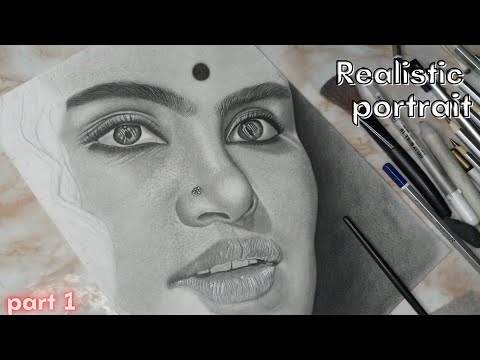 Anupama Parameswaran Drawing \ Pencil Portrait 1 - YouTube