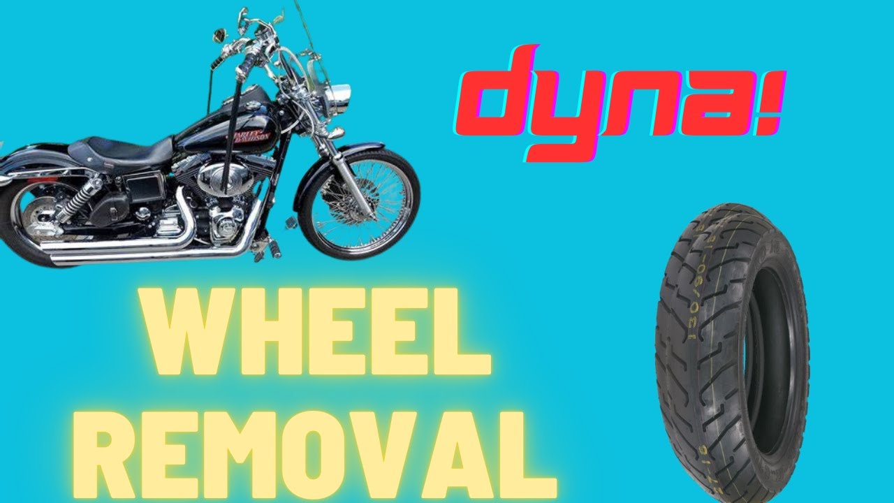 How To: Remove and Replace Wheels on a Harley Dyna - YouTube