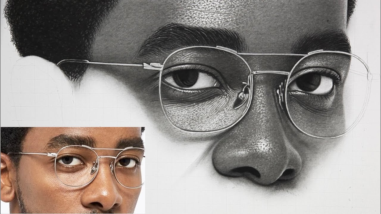 Step by step portrait / face shading tutorial || pt.1 - YouTube