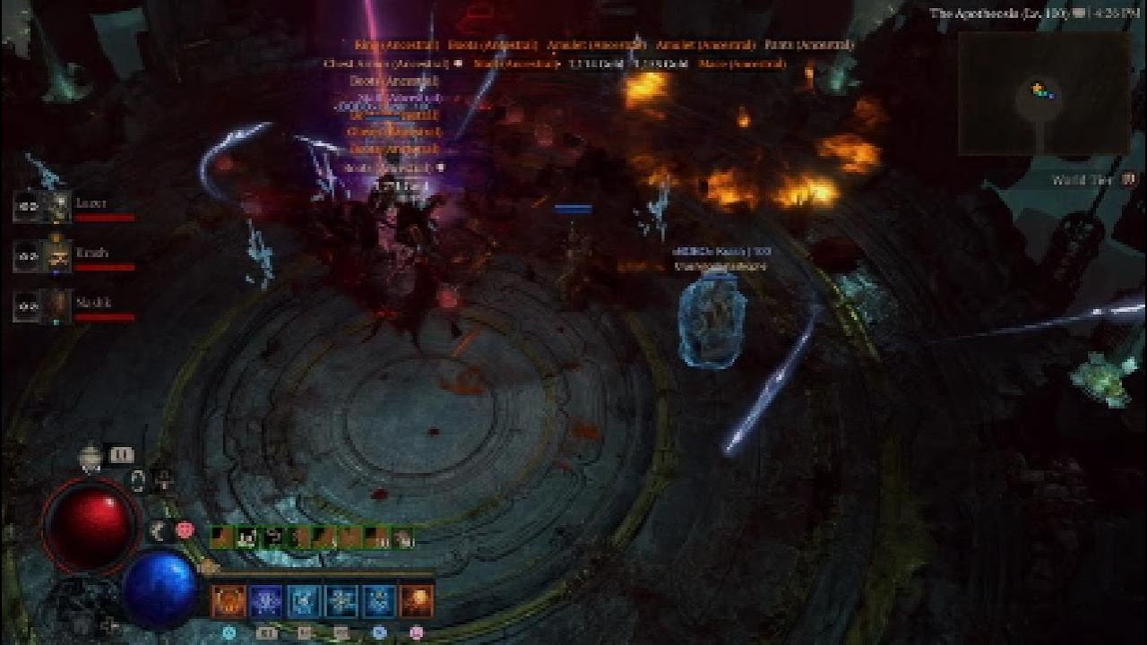 Diablo 4 - The luckiest Tormented Lord Zir run - YouTube