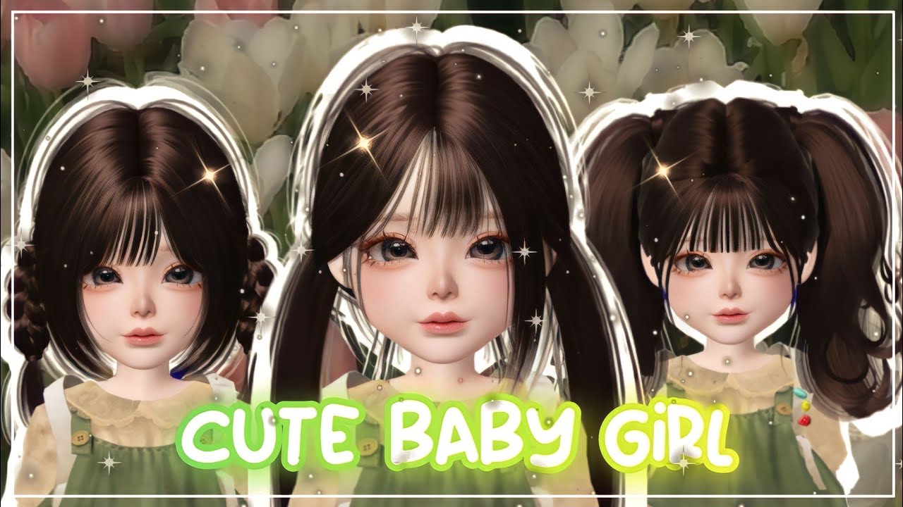 Zepeto Face Tutorial Cute Baby Girl || Oplas Zepeto || Zepeto Baby Girl ...