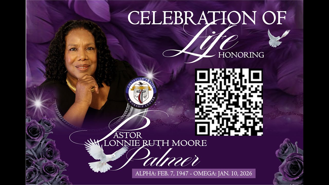 Victory Celebration of Pastor Lonnie Ruth Moore Palmer - YouTube