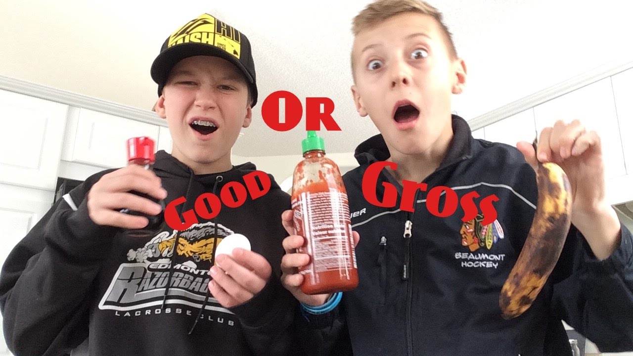 Good or Gross (challenge) - YouTube