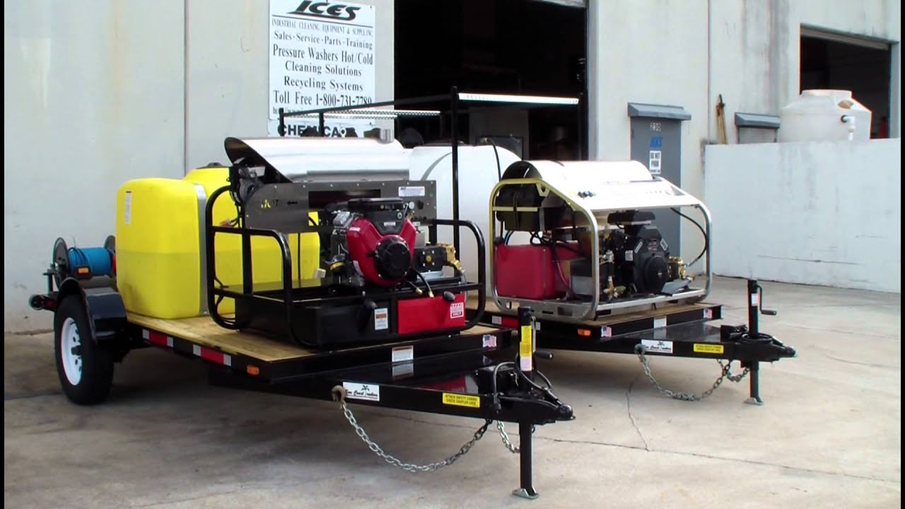 PRESSURE PRO 3500 PSI @ 5.5 GPM & Hydro Tek 3500 PSI @ 9 GPM TRAILERS ...
