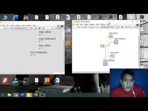 ARRAY MAX & MIN EN LABVIEW (Alumno: Edder Castillo) - YouTube