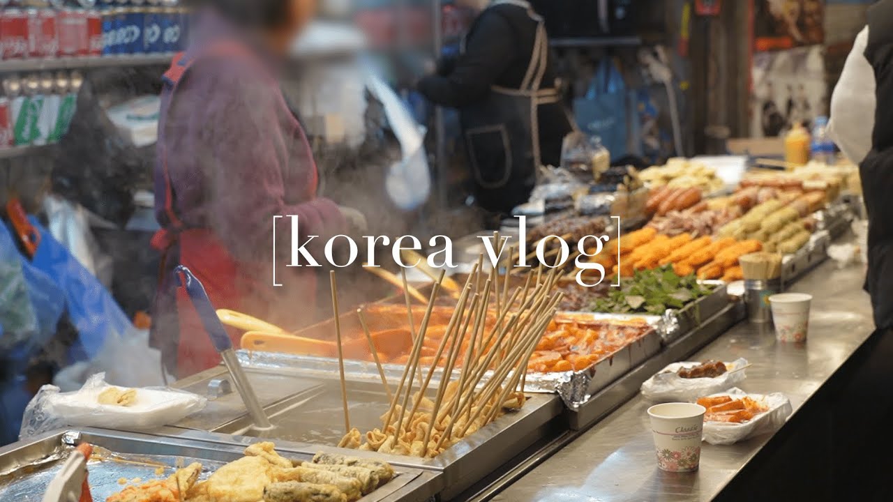Seoul Vlog~ What we ate for 4 days in Seoul! Shabu shabu, KBBQ, street ...