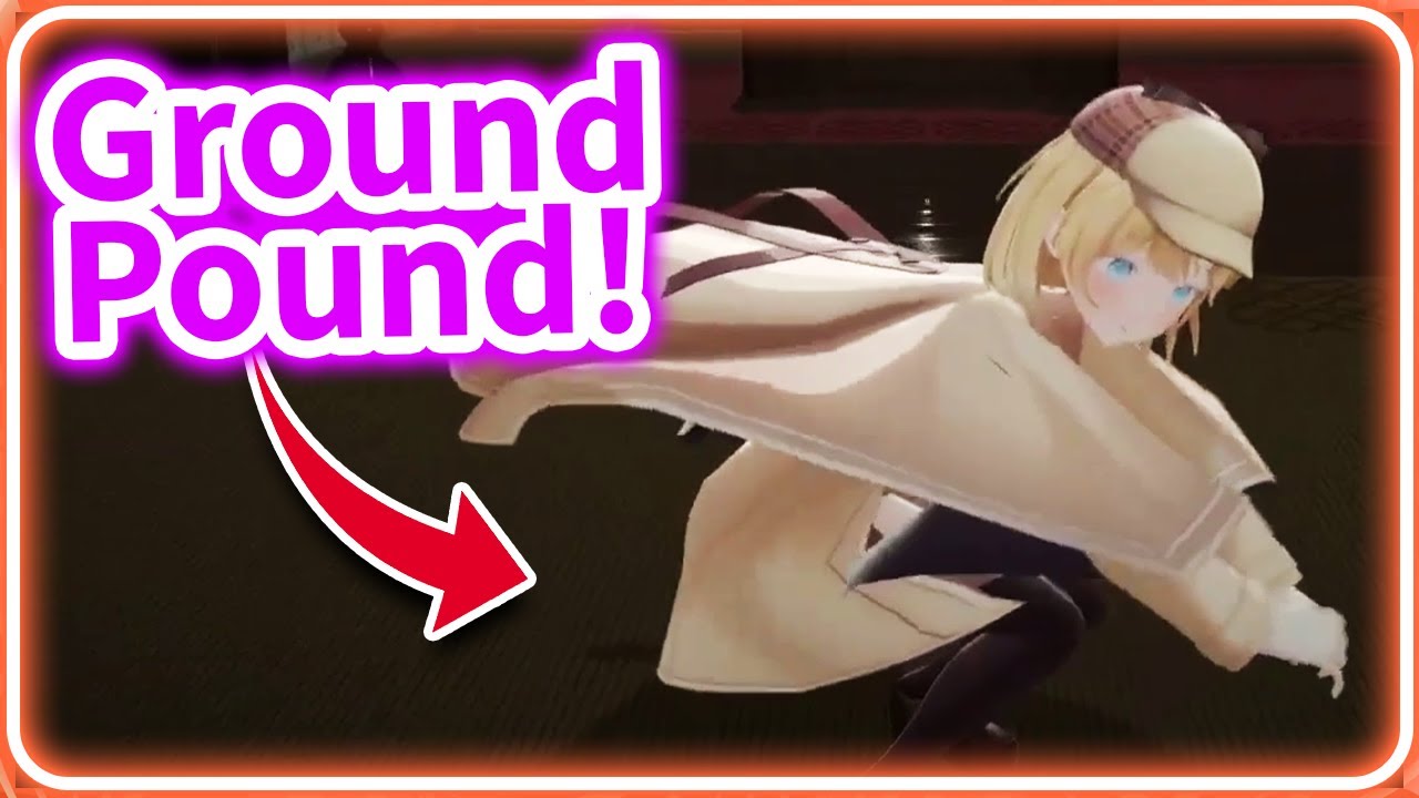 Ame Finally does The GROUND POUND in 3D 【Amelia Watson / HololiveEN ...