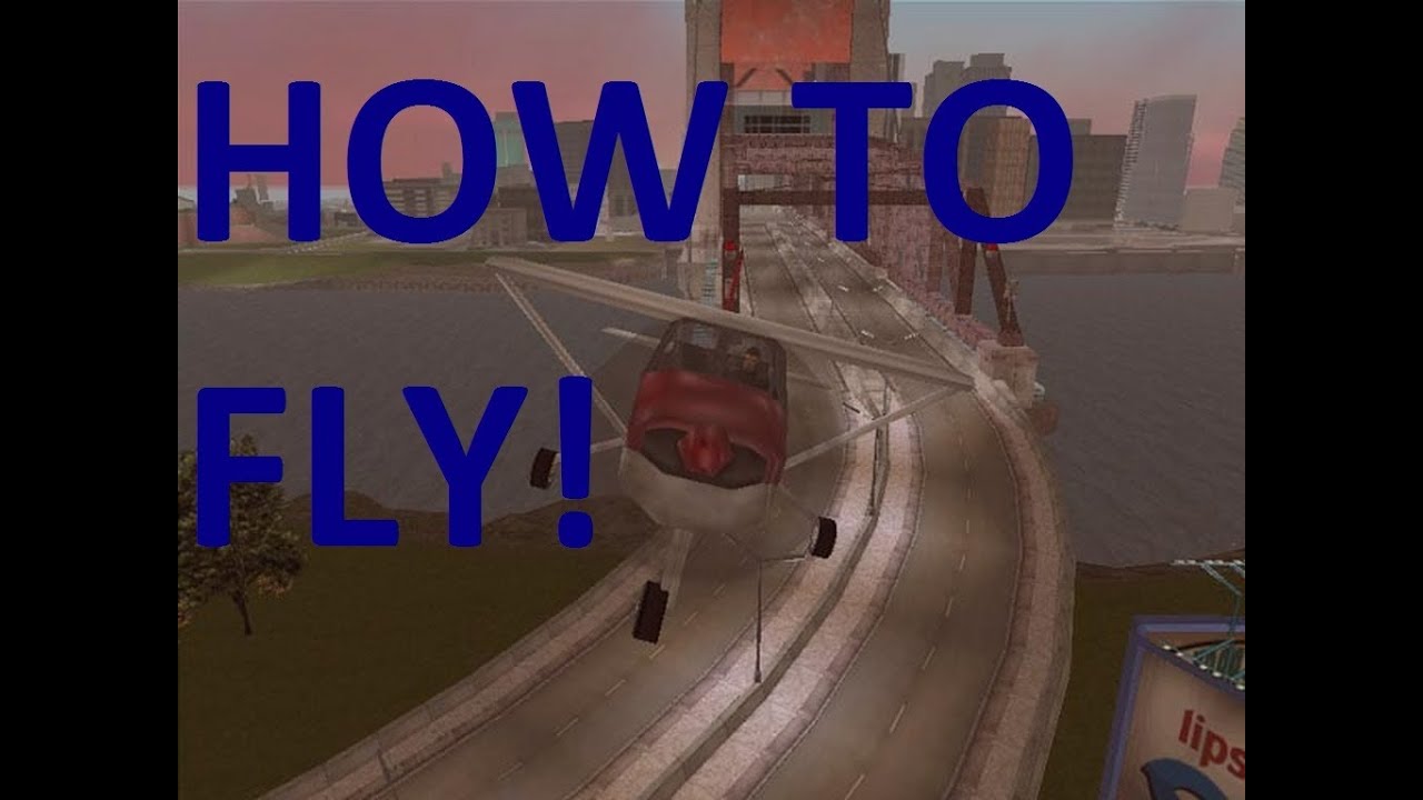GTA 3 IOS/Android how to fly with plane (dodo) - YouTube