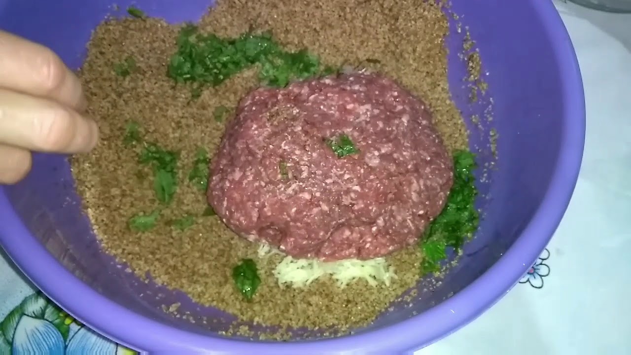 Como fazer um delicioso kibe rápido e fácil e uma delícia - YouTube