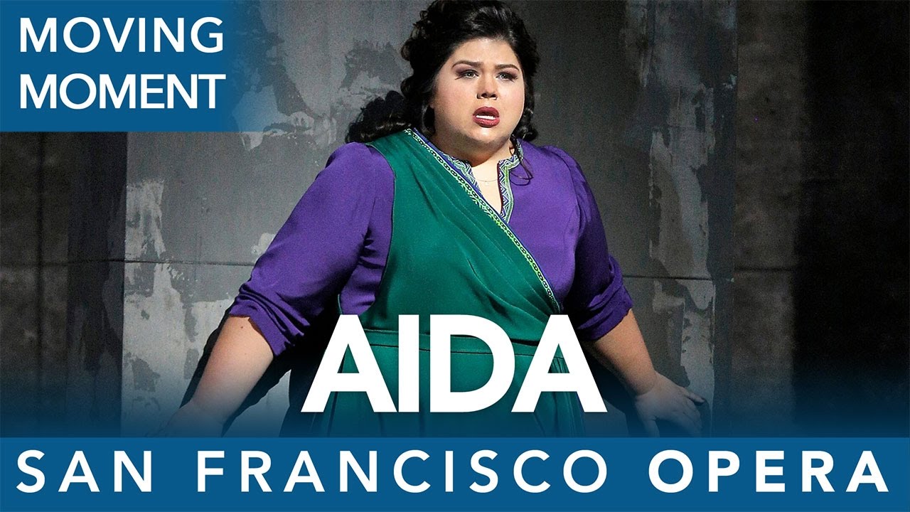 AIDA Moving Moment # 2 - Leah Crocetto as Aida - Fall 2016 - YouTube