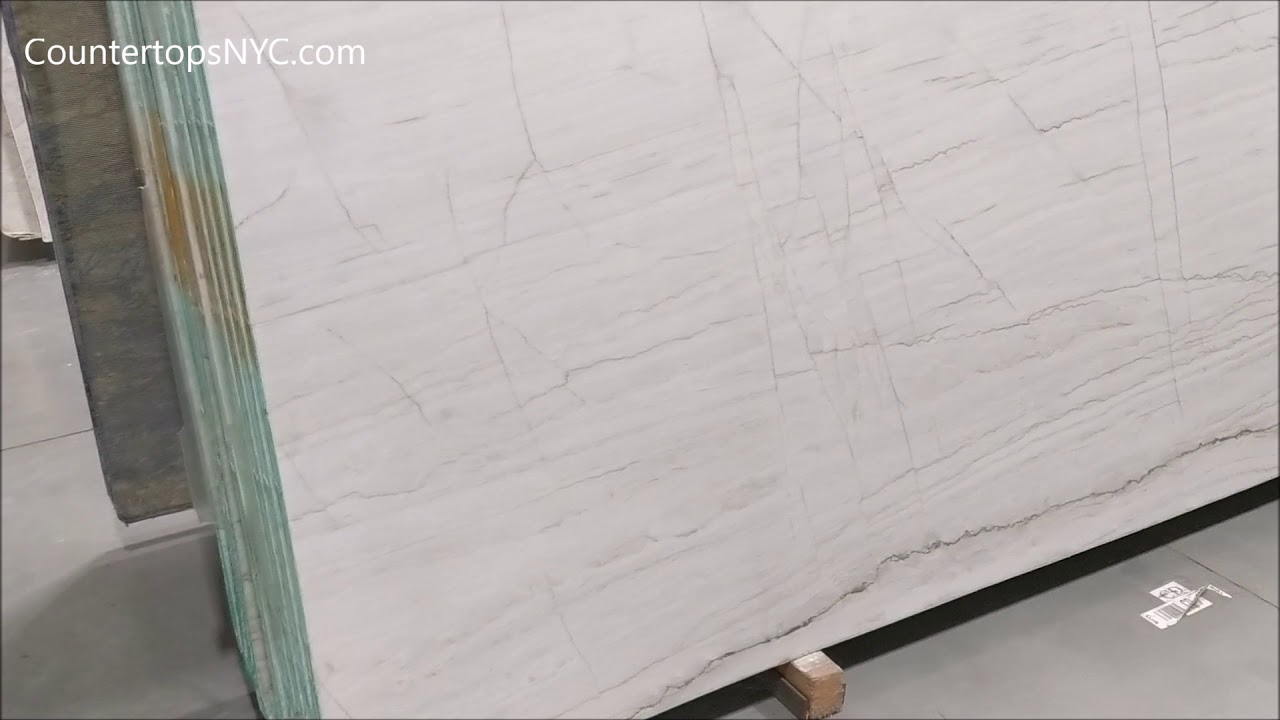 Calacatta White Macabus quartzite NYC - YouTube