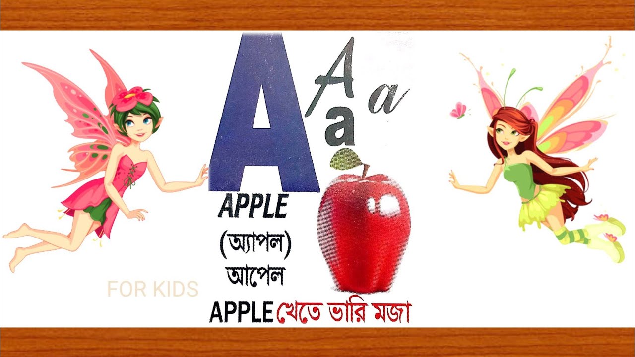 English Alphabet | Learn ABCD | abc A To Z | English Vocabulary ...