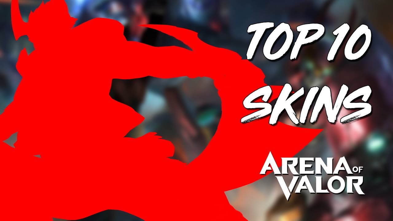 LAS 10 MEJORES SKINS DE ARENA OF VALOR!! | Navalha - Arena of Valor ...