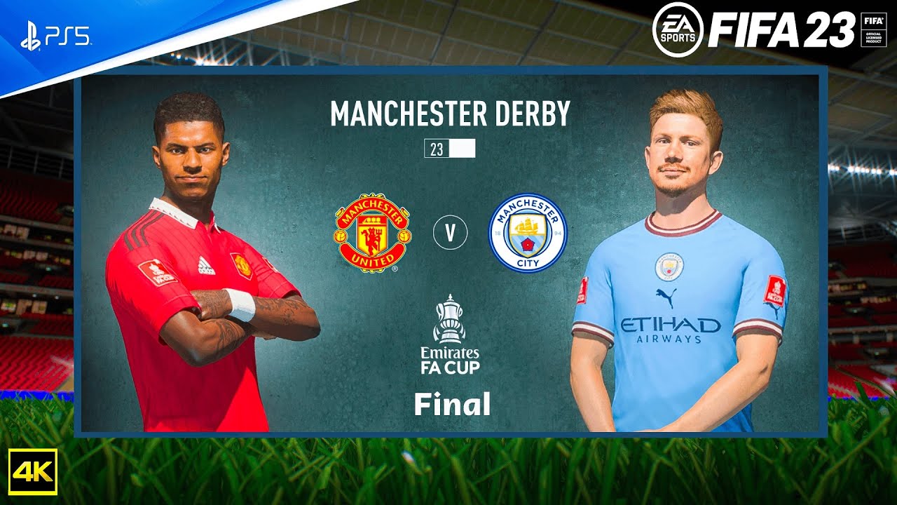 Fifa 23 Manchester City Vs Manchester United Manchester Derby Fa