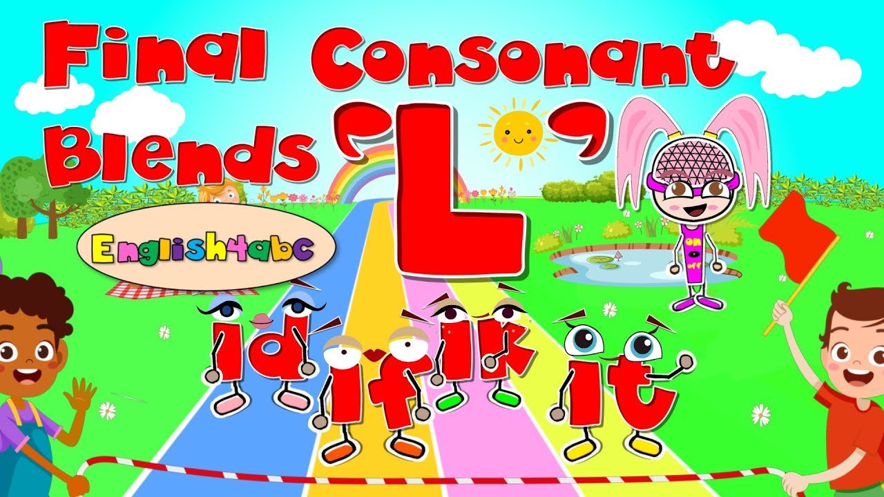Consonant Blends Clipart Beginning Consonant L Blends Clip Art Bundle