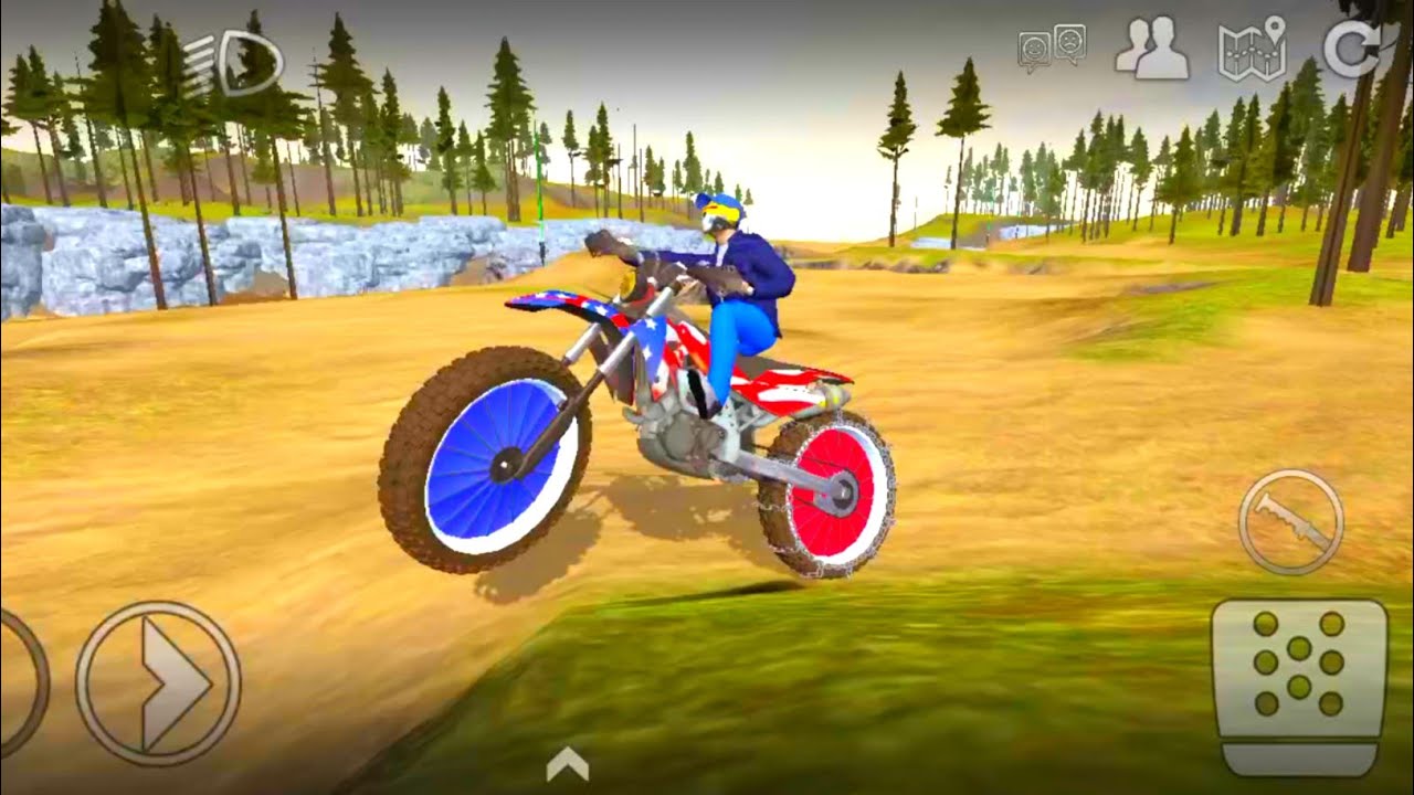 Off-road Outlaws Online Motocross 3 Players Racing US Motorcycle 3D ...