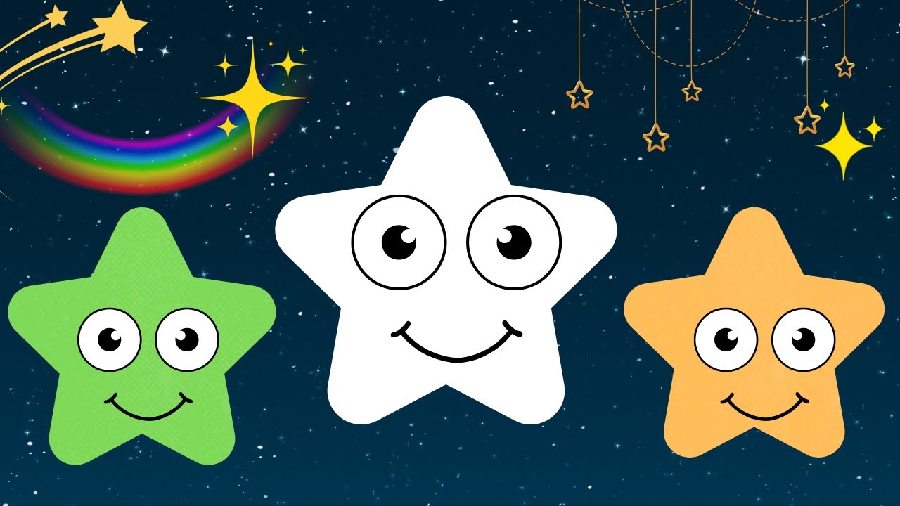 Twinkle Twinkle for Toddlers🌟Best Nursery Rhyme |Soothing Lullaby🌟 ...