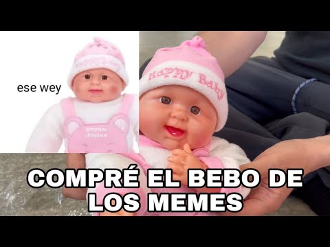 Bebo Rosa Memes Chisyosos muñeco en mercado libre - YouTube