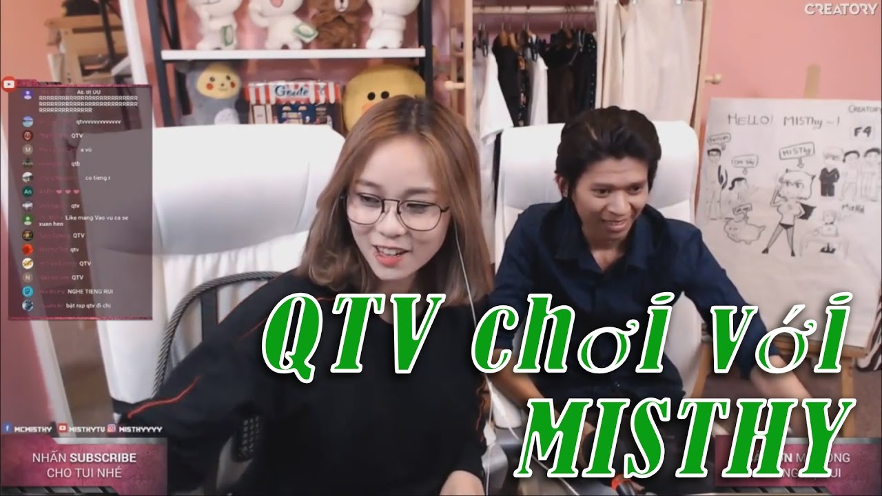 QTV và Misthy cùng Live Stream | QTV bị rút hết sinh lực | Liên Minh ...