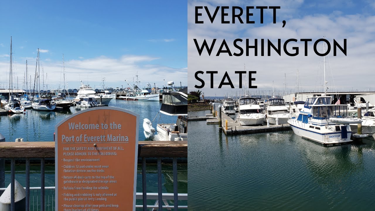 Port of Everett Marina, Washington State - YouTube
