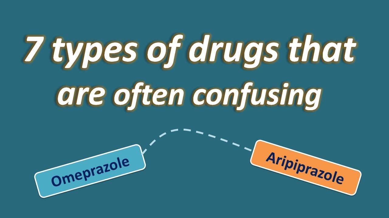 7 types of drugs that are often confusing - YouTube