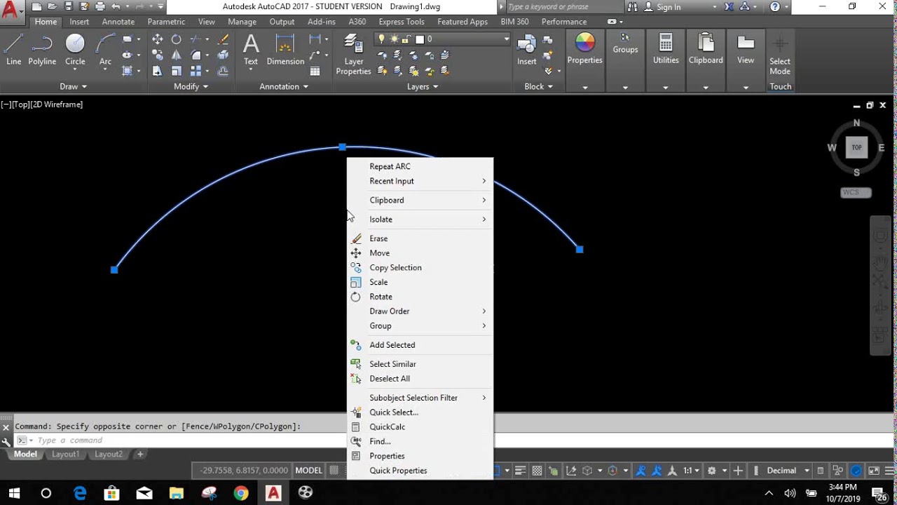 #AutoCAD #2D & #3D Training video CAD GURU - YouTube