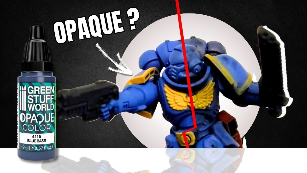 Une peinture opaque en une seule couche ? - Test des peinture OPAQUE de ...