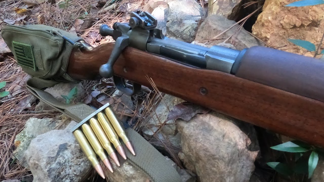 Loading the 1903A3 with stripper clips - YouTube