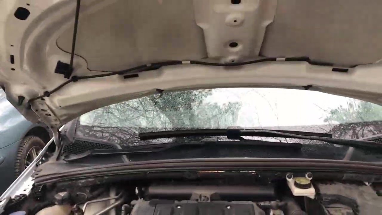Come aprire il cofano di una Citroën C4 - YouTube