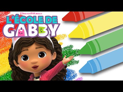 Apprends les couleurs avec Gabby! | Jeu de tri par couleur pour les enfants | L’ÉCOLE DE GABBY