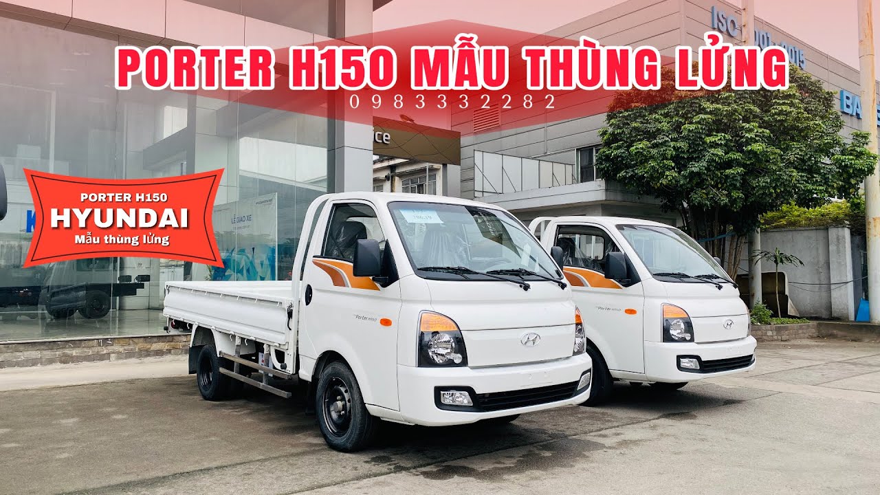 Đánh giá xe tải Porter H150 mẫu thùng lửng | Báo giá mới nhất 2024 #h150 #n65 #xetaihyundai # ...