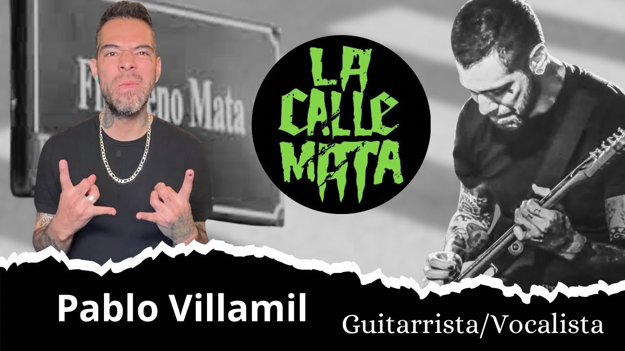 Pablo Villamil, guitarrista y vocalista de LAcallemata - YouTube