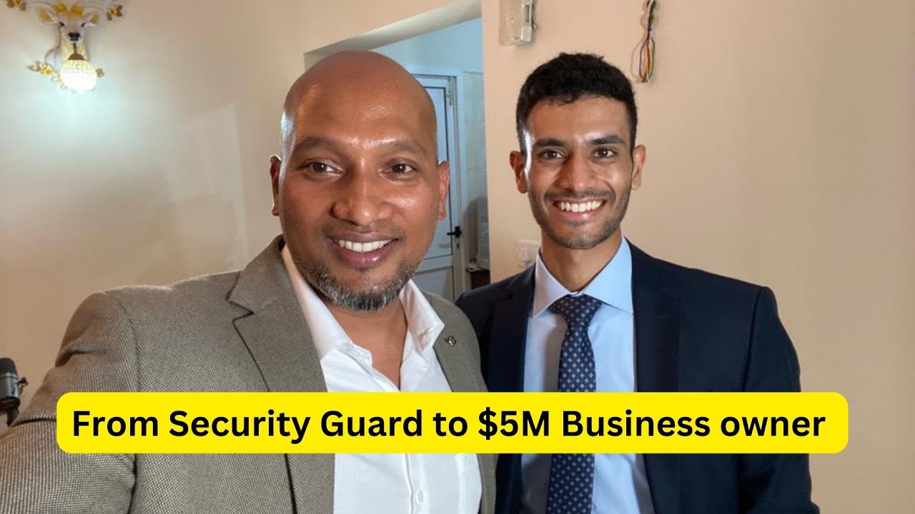 From Security Guard to $5M business owner - P Mohan - YouTube