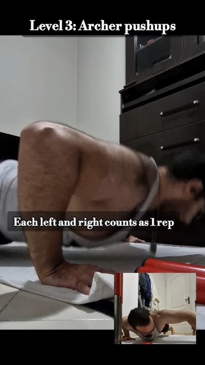 Level 3: Archer pushup - YouTube