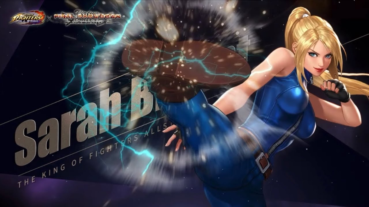 KOF ALLSTAR x Virtua Fighter Final Showdown | Sarah Bryant | Collaboration - YouTube