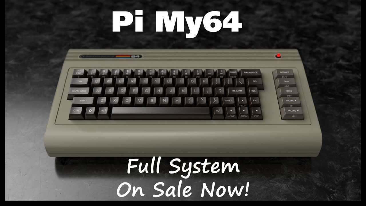 Raspberry C64 Pi full Computer - on sale now! - YouTube
