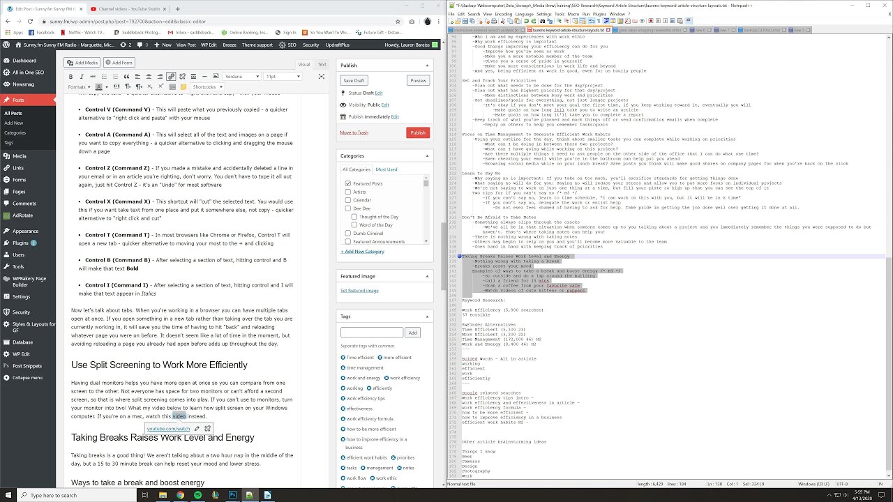 How to Split Screen on Windows 10 - YouTube