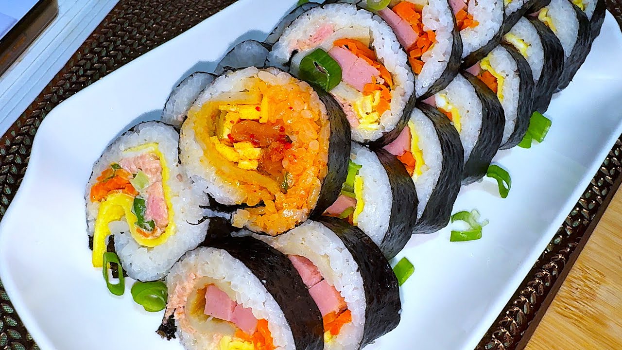 Homemade Gimbap | Kimbap - YouTube