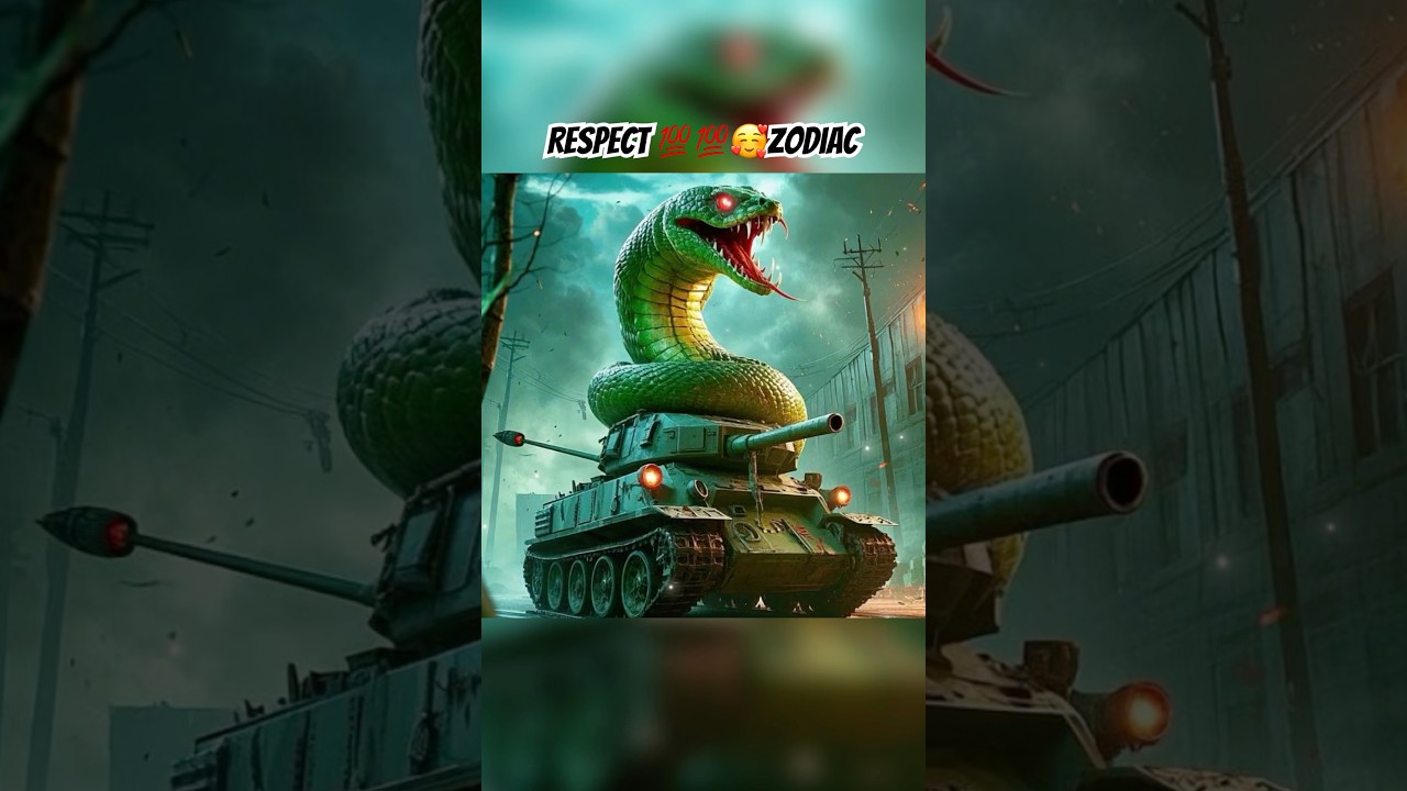 Respect 💯💯🥰🥰 Zodiac Horror Tank Edition is here, ruthless fire, cold ...