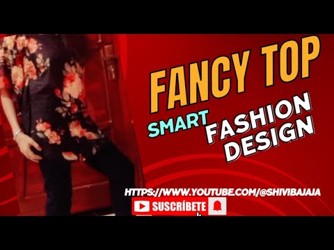 How to make# fancy top cutting and stitching easy way - YouTube