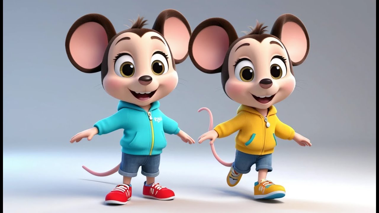 Tiptoe Like a Mouse – Fun Action Rhyme | Kids Movement Song & Playtime ...